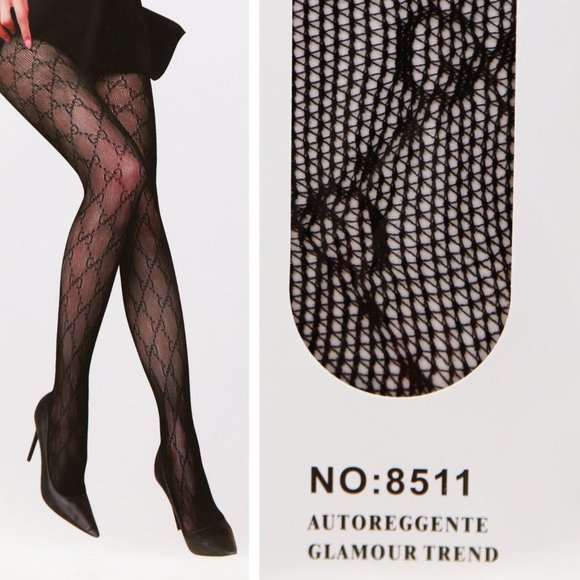 Luv Me Luv | Accessories | New Luv Me Luv Black Gg Interlocking Sheer ...